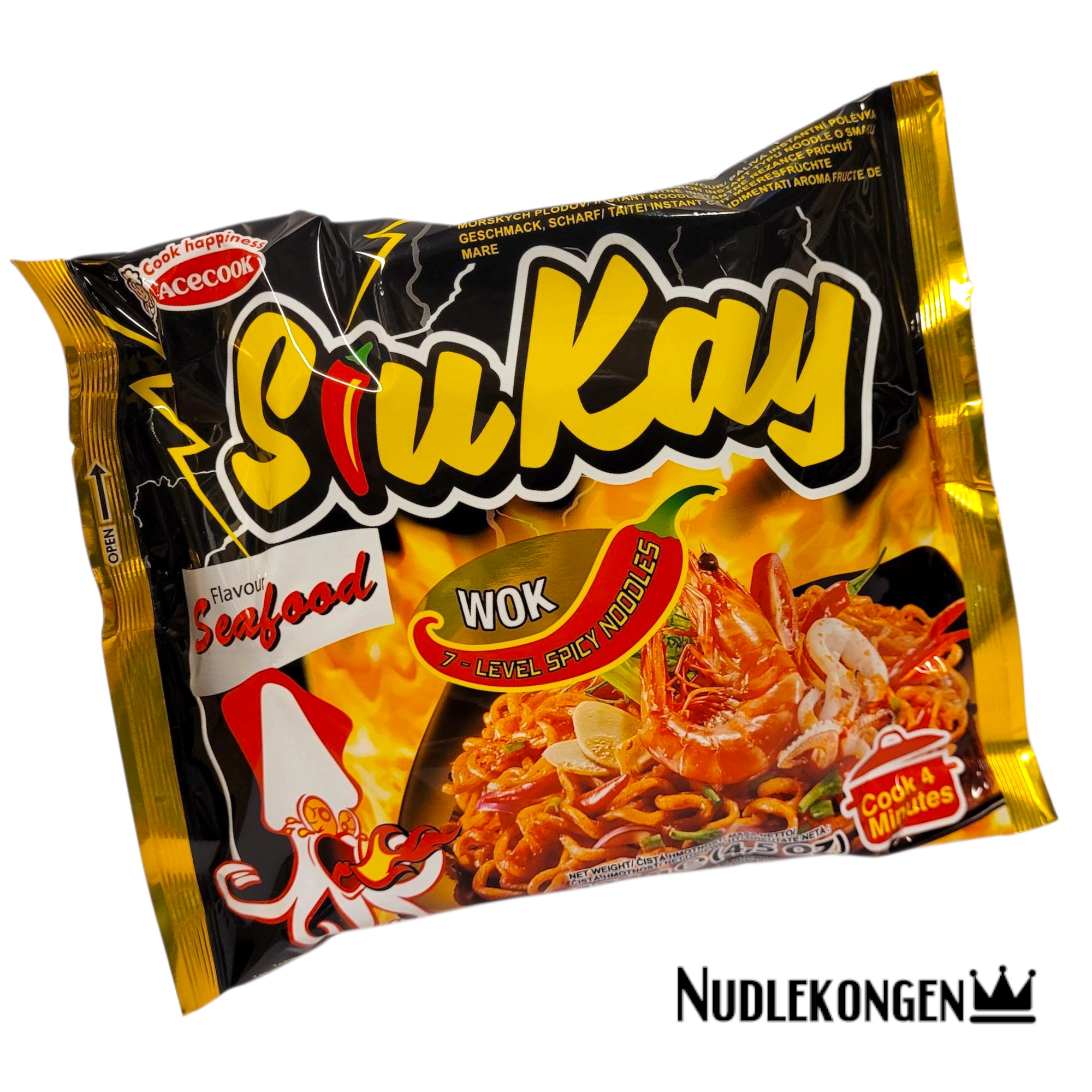 SIUKAY SEAFOOD FLV. - 127 GR - Nudlekongen.no